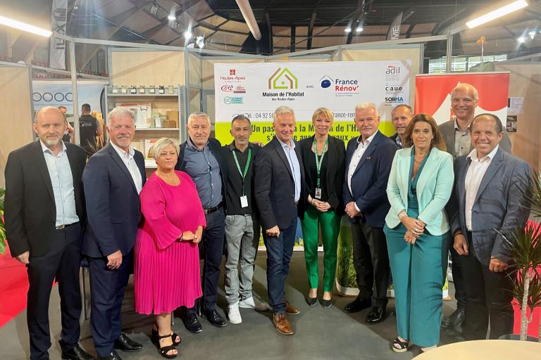 Inauguration du stand à Gap Foire Expo 2023